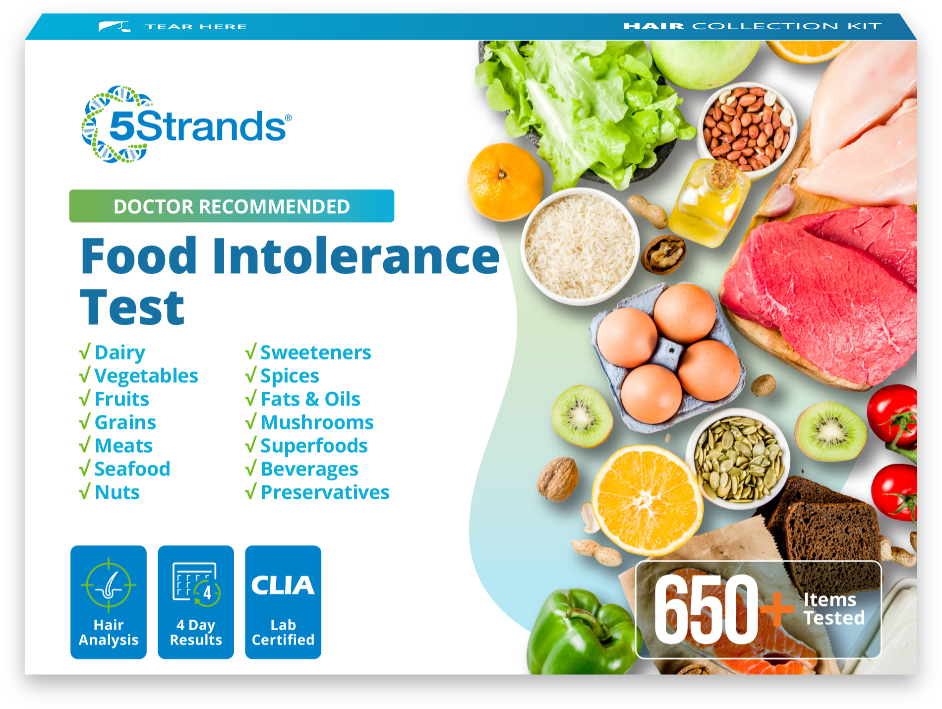 Food Intolerance Test | 5Strands